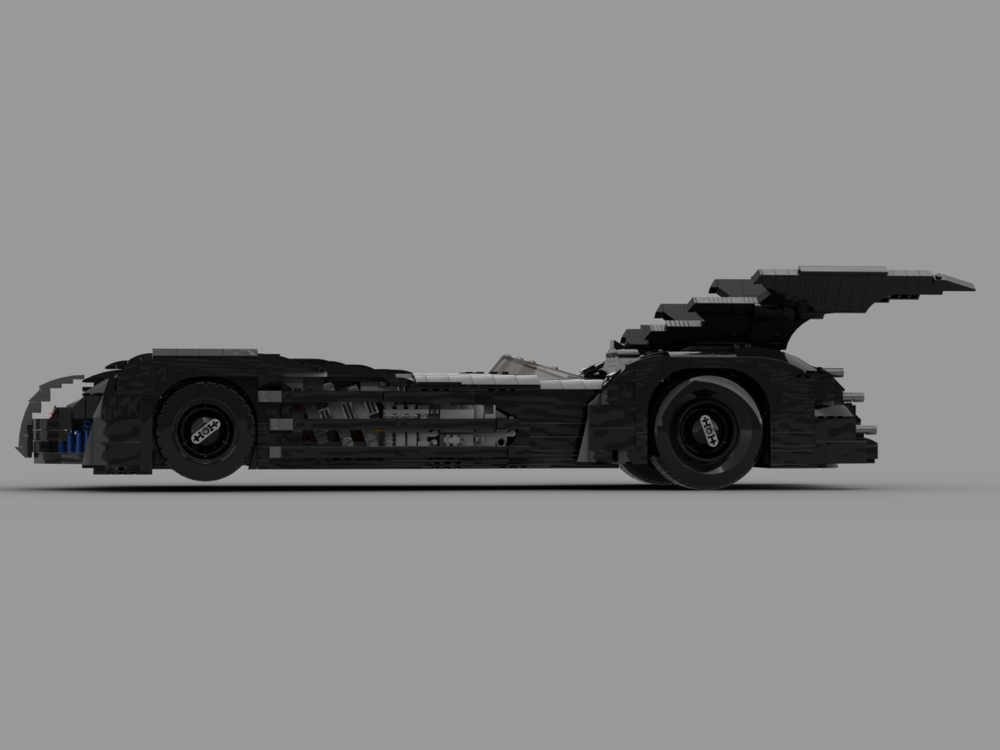 Lego Moc Ucs Batmobile 1997 George Clooney By Creationcaravan Brad