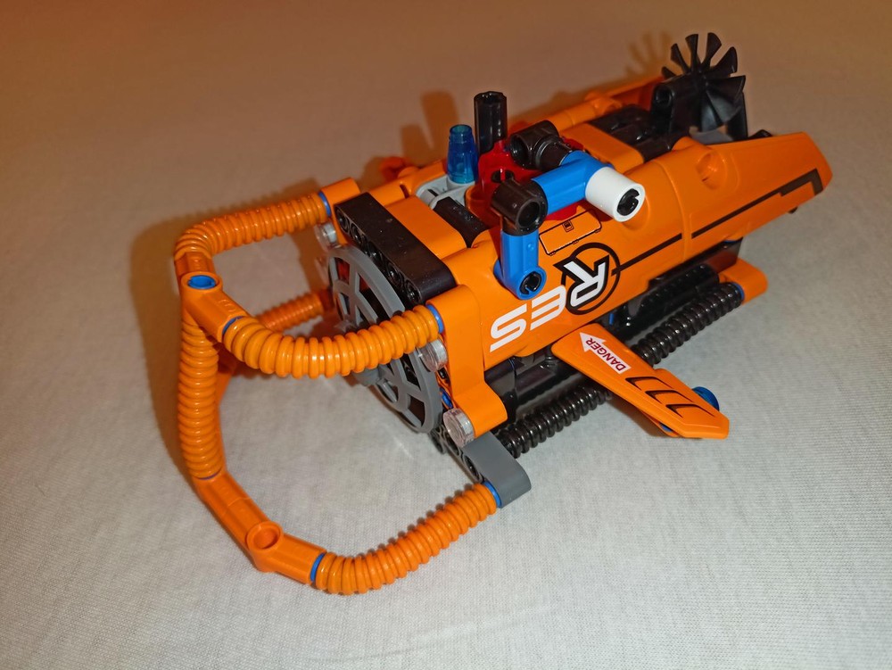 LEGO MOC 42120 Ocean Exploration Team: Bathyscaphe (1/2) [series: "Sea ...
