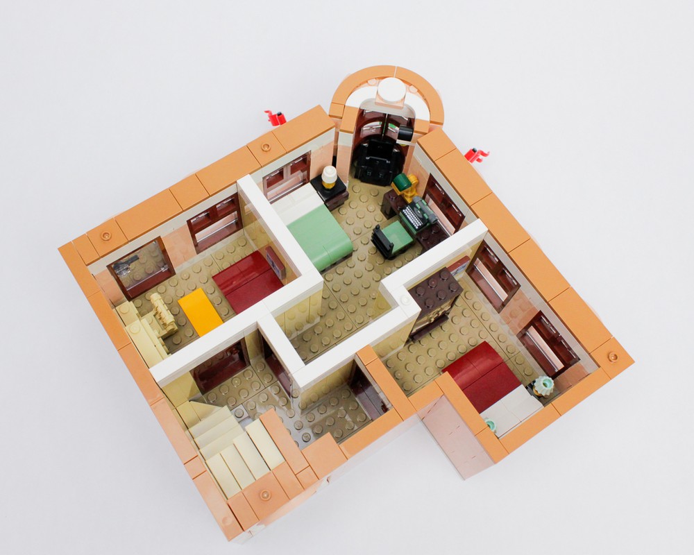 LEGO MOC Corner Boutique Hotel by Stonewall Bricks | Rebrickable ...