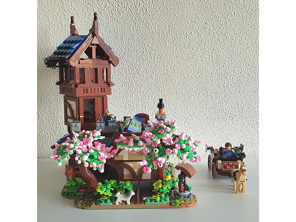 LEGO MOC Medieval Guard Post by Gr33tje13 | Rebrickable - Build with LEGO