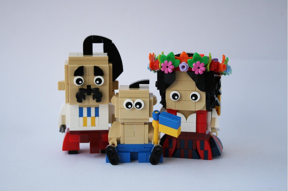 Lego Moc Ukrainians By Ancientukr Rebrickable Build With Lego
