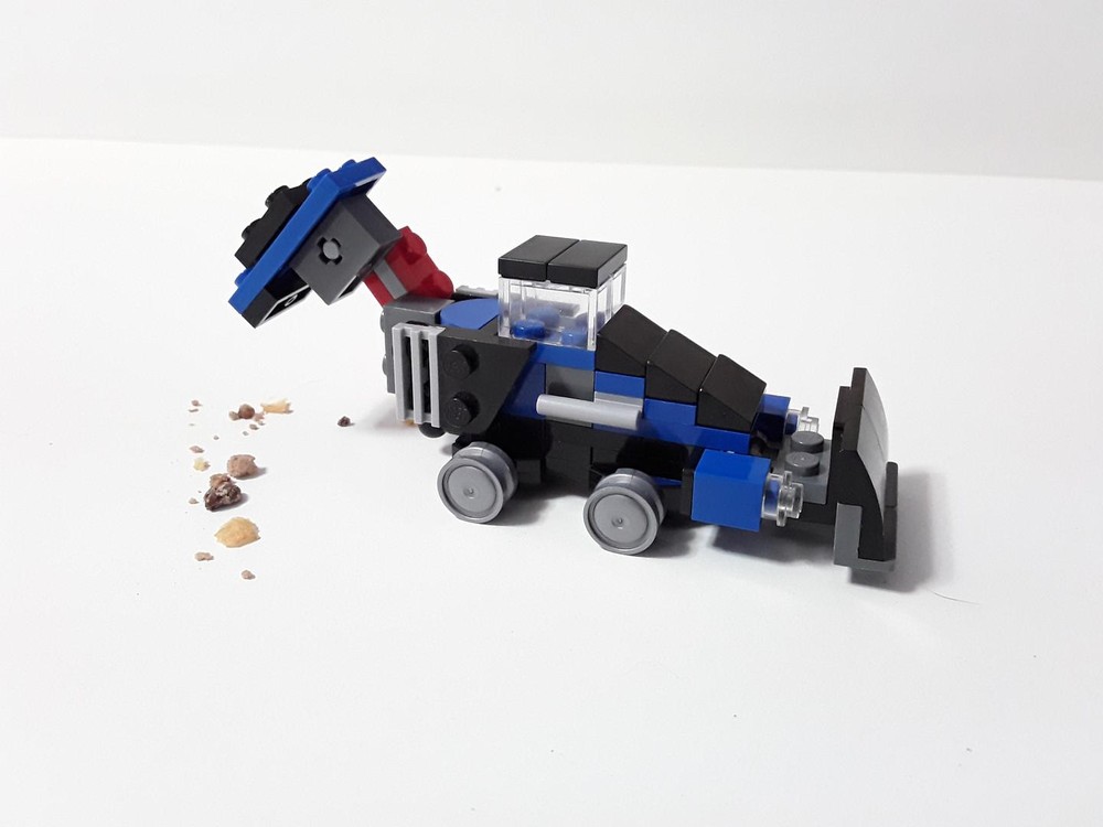 LEGO MOC 31054 - Backhoe by LegoOri | Rebrickable - Build with LEGO