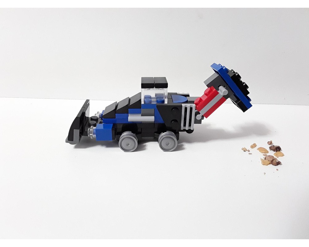 LEGO MOC 31054 - Backhoe by LegoOri | Rebrickable - Build with LEGO