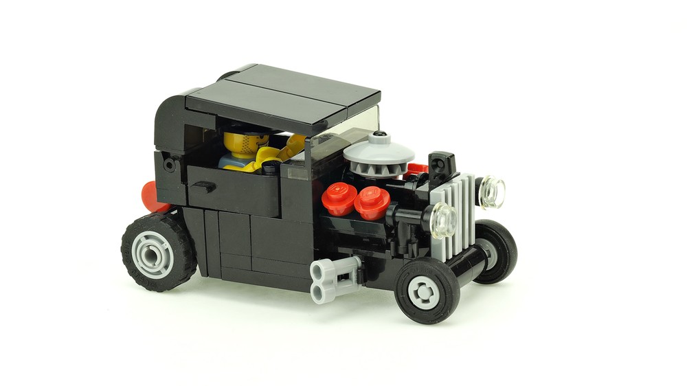 LEGO MOC Small black hod rod by De_Marco | Rebrickable - Build with LEGO