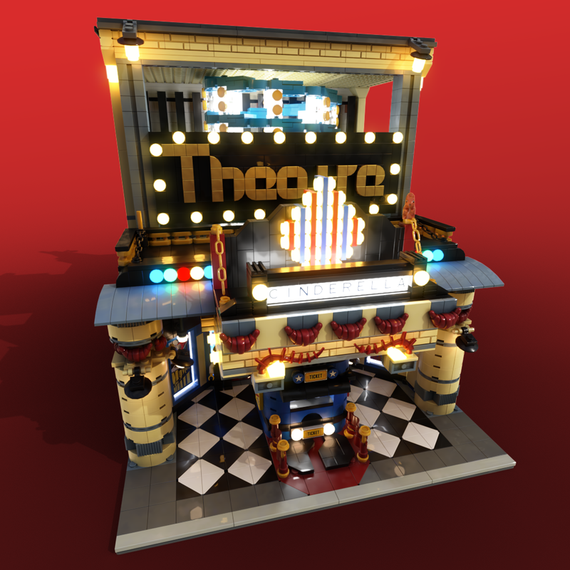 LEGO MOC The Theatre by Soikis | Rebrickable - Build with LEGO