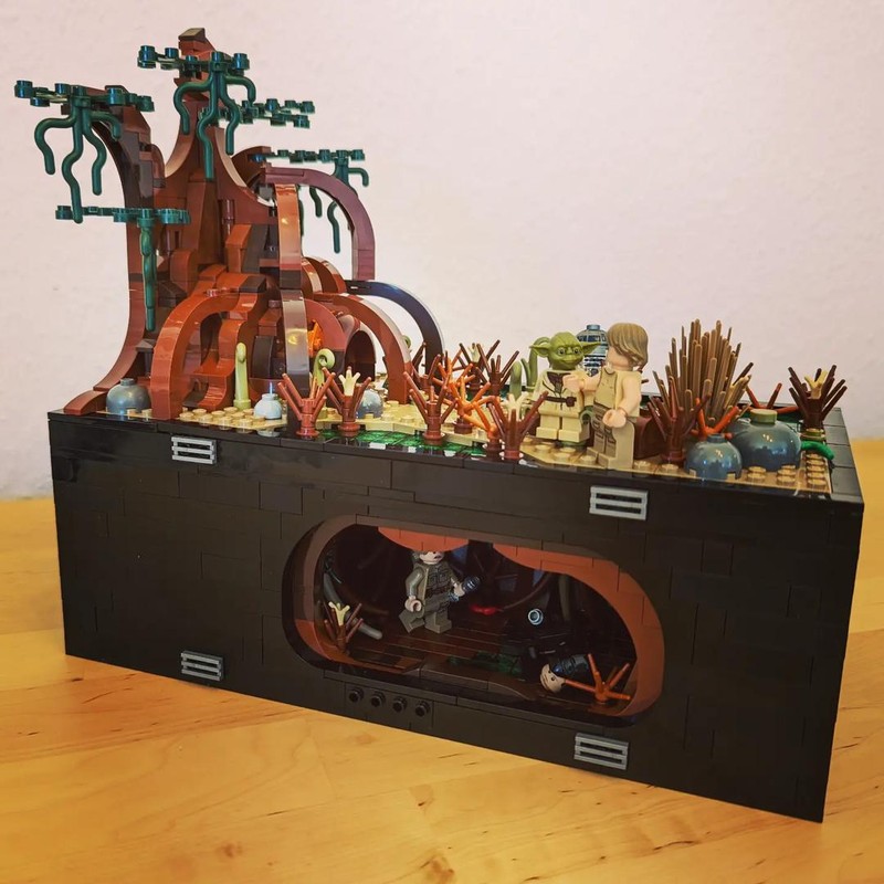 LEGO MOC Cave of Evil Trial by snotwars | Rebrickable - Build with LEGO