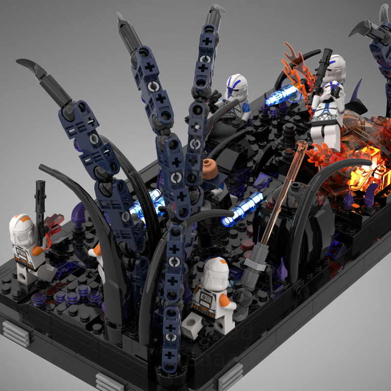 LEGO MOC Darkness on Umbara (Diorama Collection - The Clone Wars Season ...