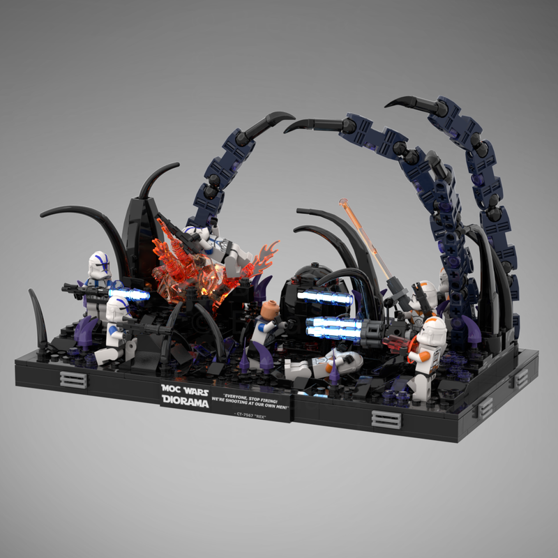 LEGO MOC Darkness on Umbara (Diorama Collection - The Clone Wars Season ...