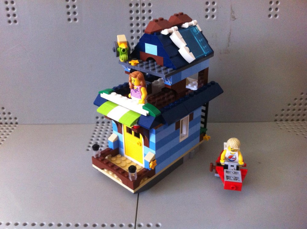 LEGO MOC 31063 Houseboat by Turbo8702 | Rebrickable - Build with LEGO