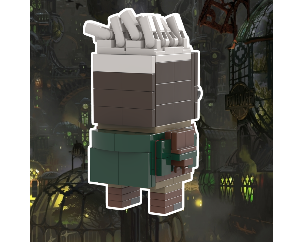 Lego Moc Arcane Ekko Brickheadz By Leonimocs Rebrickable Build With