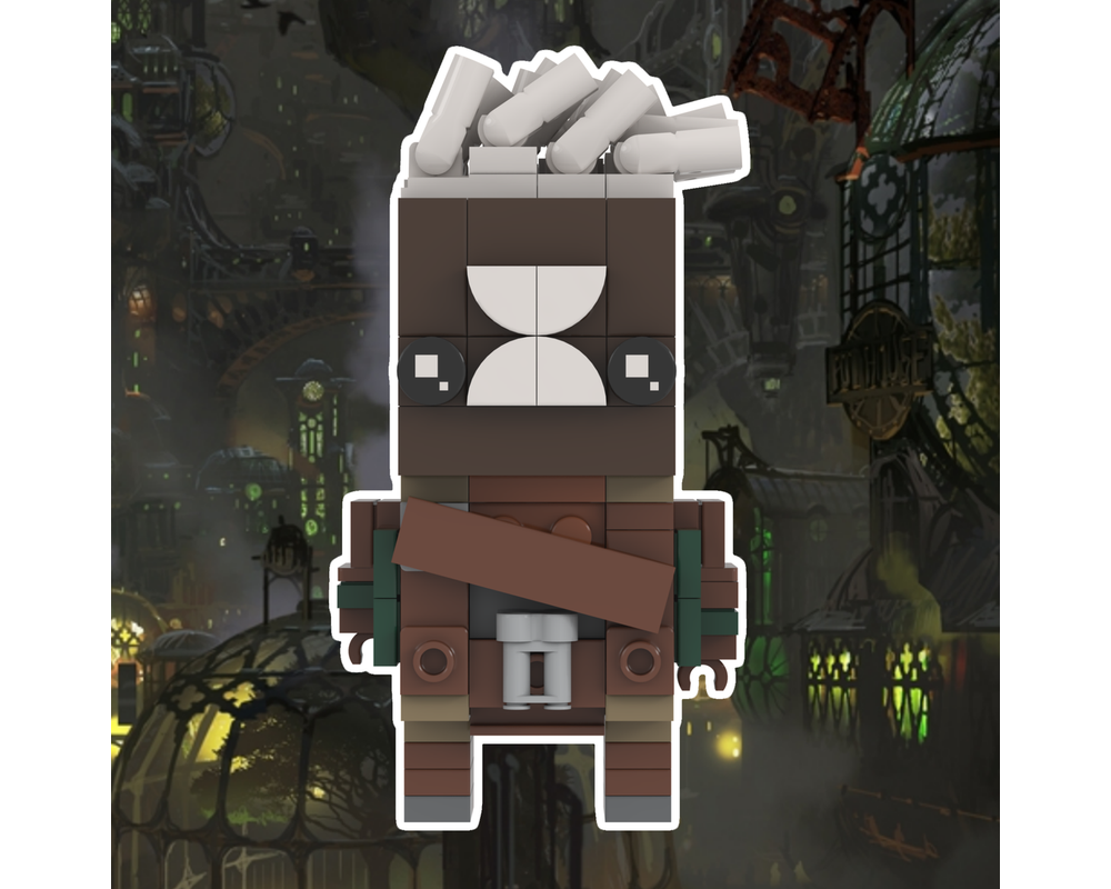 Lego Moc Arcane Ekko Brickheadz By Leonimocs Rebrickable Build With