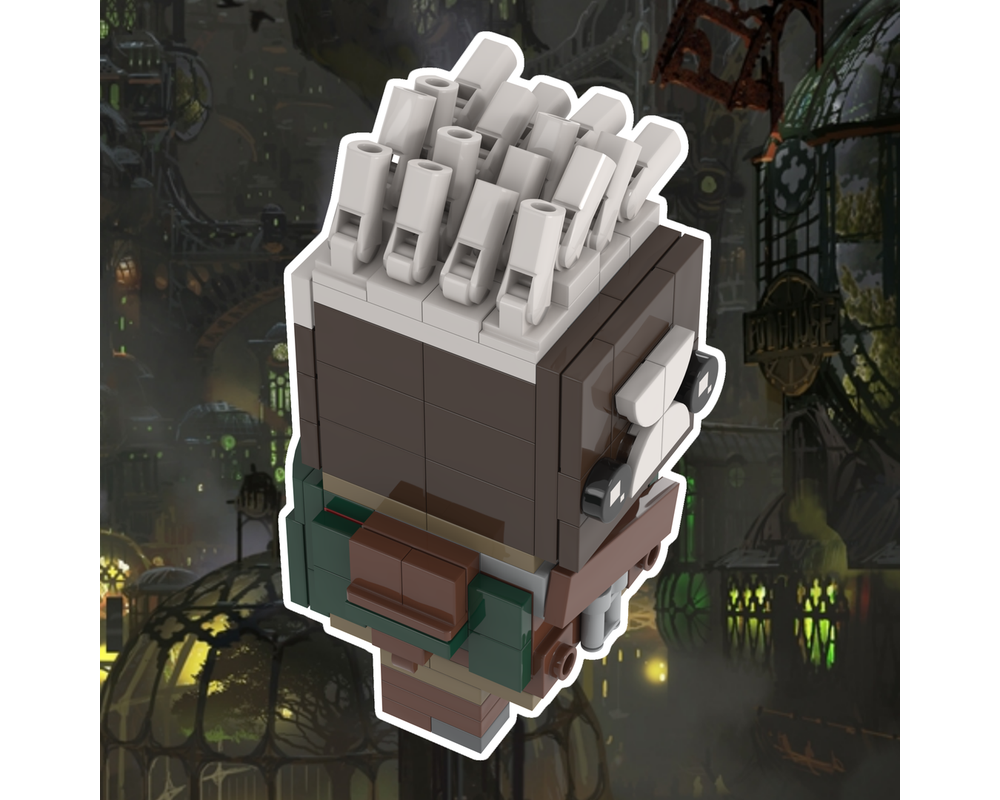 Lego Moc Arcane Ekko Brickheadz By Leonimocs Rebrickable Build With