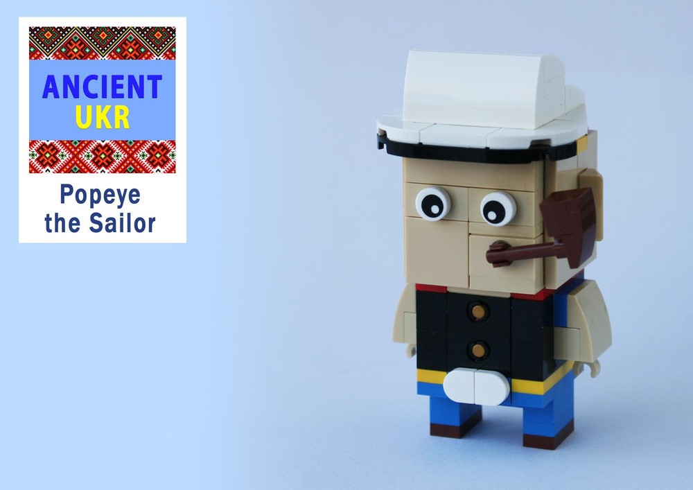 LEGO MOC Popeye the Sailor by AncientUkr | Rebrickable - Build with LEGO