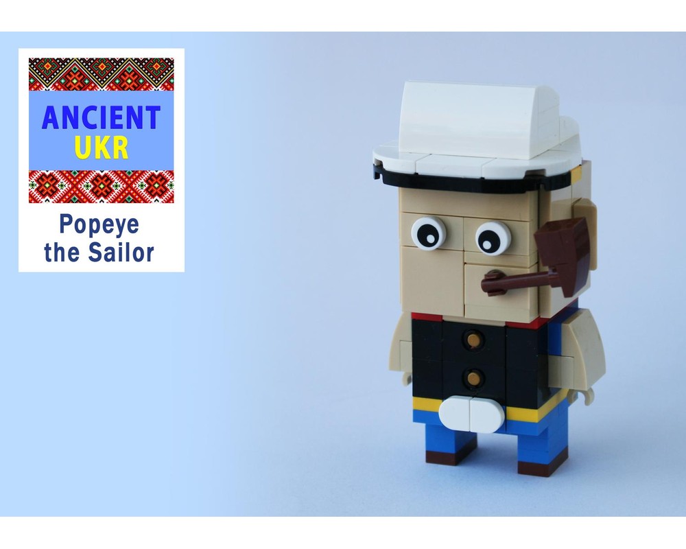 LEGO MOC Popeye the Sailor by AncientUkr | Rebrickable - Build with LEGO