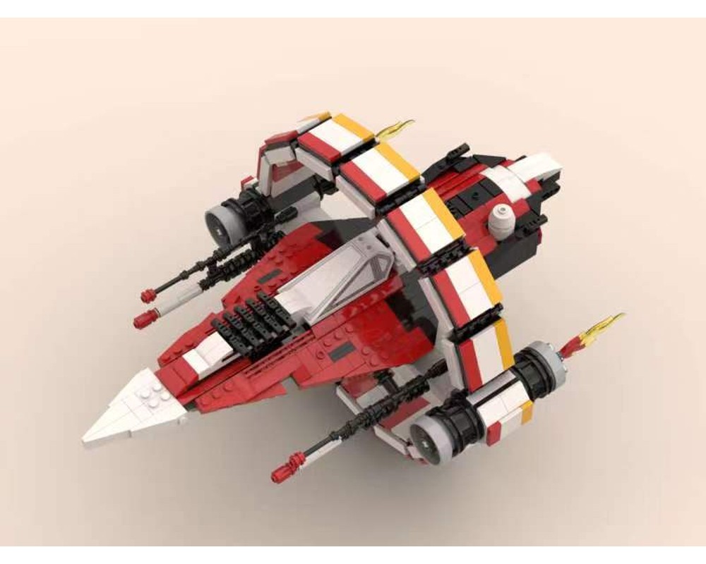 LEGO MOC Starfighter by LIXIAOGUI | Rebrickable - Build with LEGO
