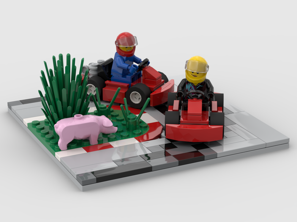 LEGO MOC Country Karting by AstroFabius | Rebrickable - Build with LEGO