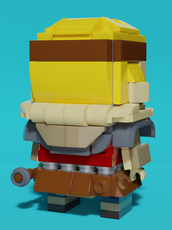LEGO MOC Brickheadz Astrid (HTTYD2) by Leo1 | Rebrickable - Build with LEGO
