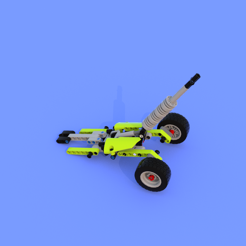 LEGO MOC Howitzer by HannesLego | Rebrickable - Build with LEGO