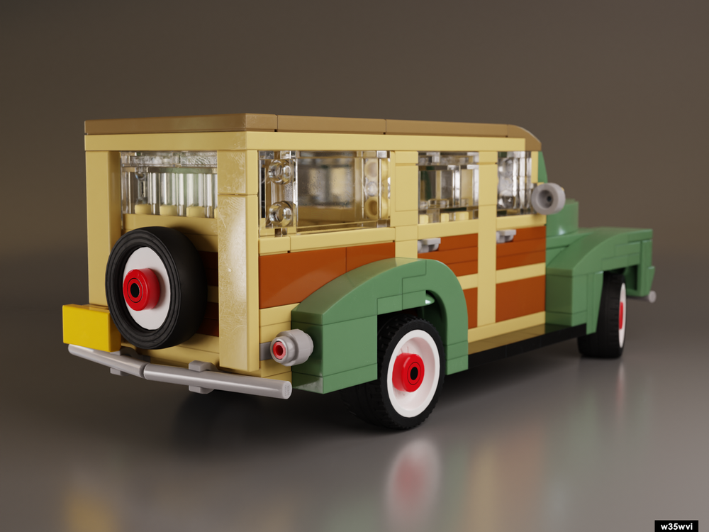 LEGO MOC 1940 Ford Deluxe Station Wagon by brickhead_07 | Rebrickable ...
