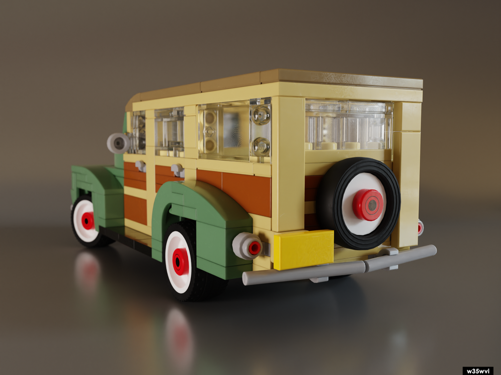 LEGO MOC 1940 Ford Deluxe Station Wagon by brickhead_07 | Rebrickable ...
