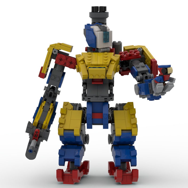 LEGO MOC lego overwatch Bastion skin by AnythingButyes | Rebrickable ...