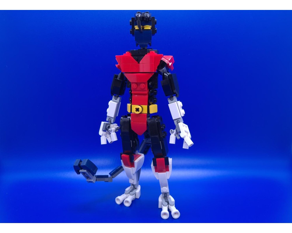 Lego Moc X Men Nightcrawler By Moclobster Rebrickable Build With Lego