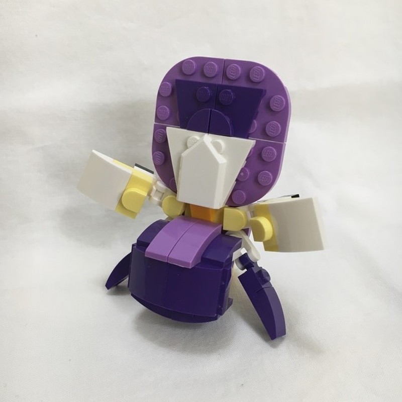 LEGO MOC Purple Orchid by time | Rebrickable - Build with LEGO