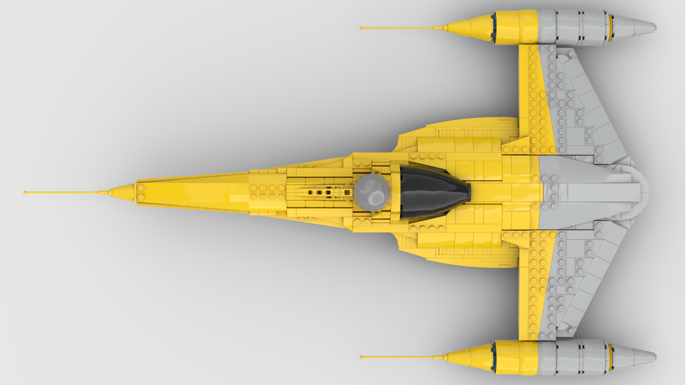 LEGO MOC Custom UCS N-1 Starfighter by MooreBrix | Rebrickable - Build ...