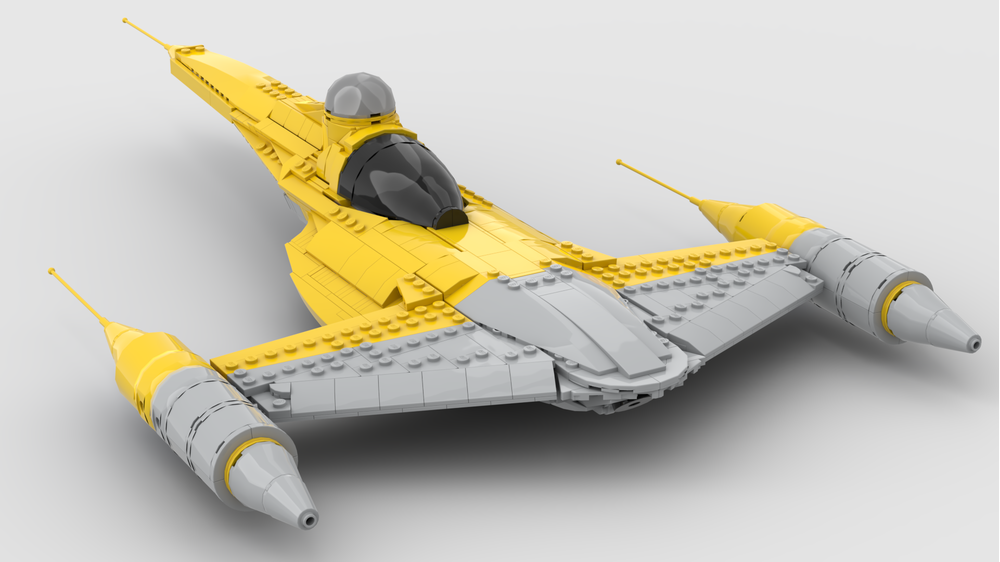 LEGO MOC Custom UCS N-1 Starfighter by MooreBrix | Rebrickable - Build ...
