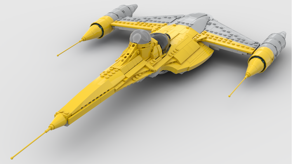 LEGO MOC Custom UCS N-1 Starfighter by MooreBrix | Rebrickable - Build ...