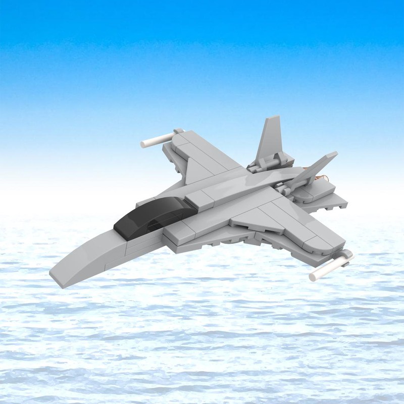 LEGO MOC F/A-18 Hornet (AF012a) by LtOctoroc | Rebrickable - Build with ...