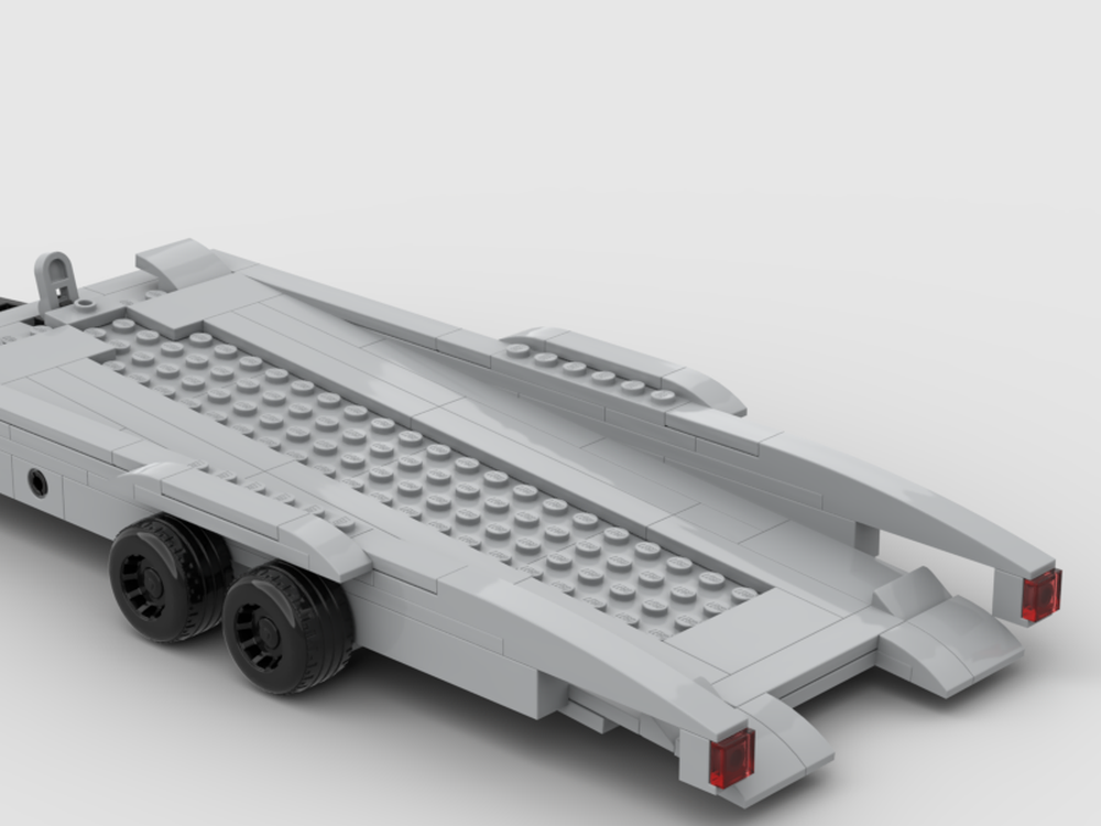 Lego Moc Car Trailer By Mybrickcars Rebrickable Build With Lego