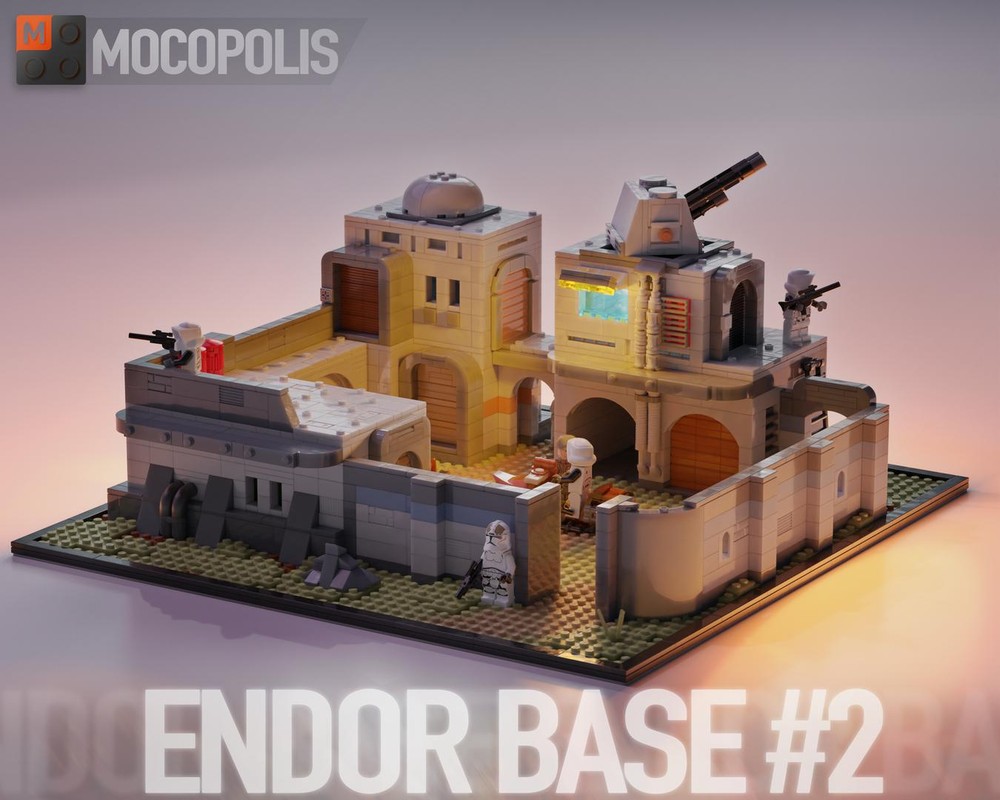 LEGO MOC Base on Endor #2 by MOCOPOLIS | Rebrickable - Build with LEGO