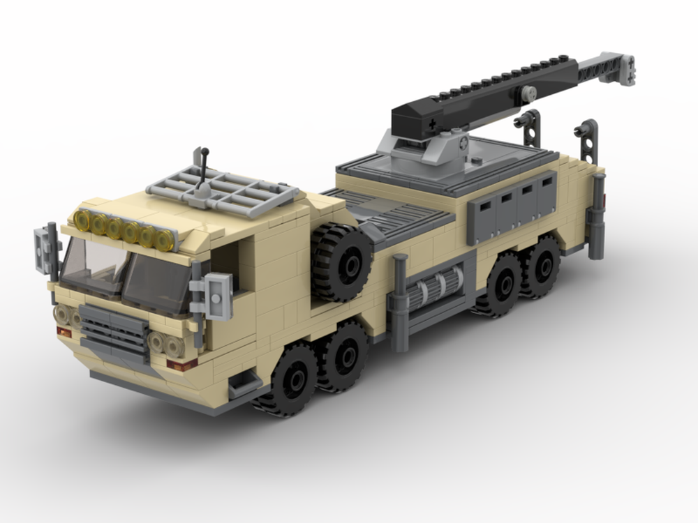 LEGO MOC Wheeled Recovery Vehicle by QB_ | Rebrickable - Build with LEGO