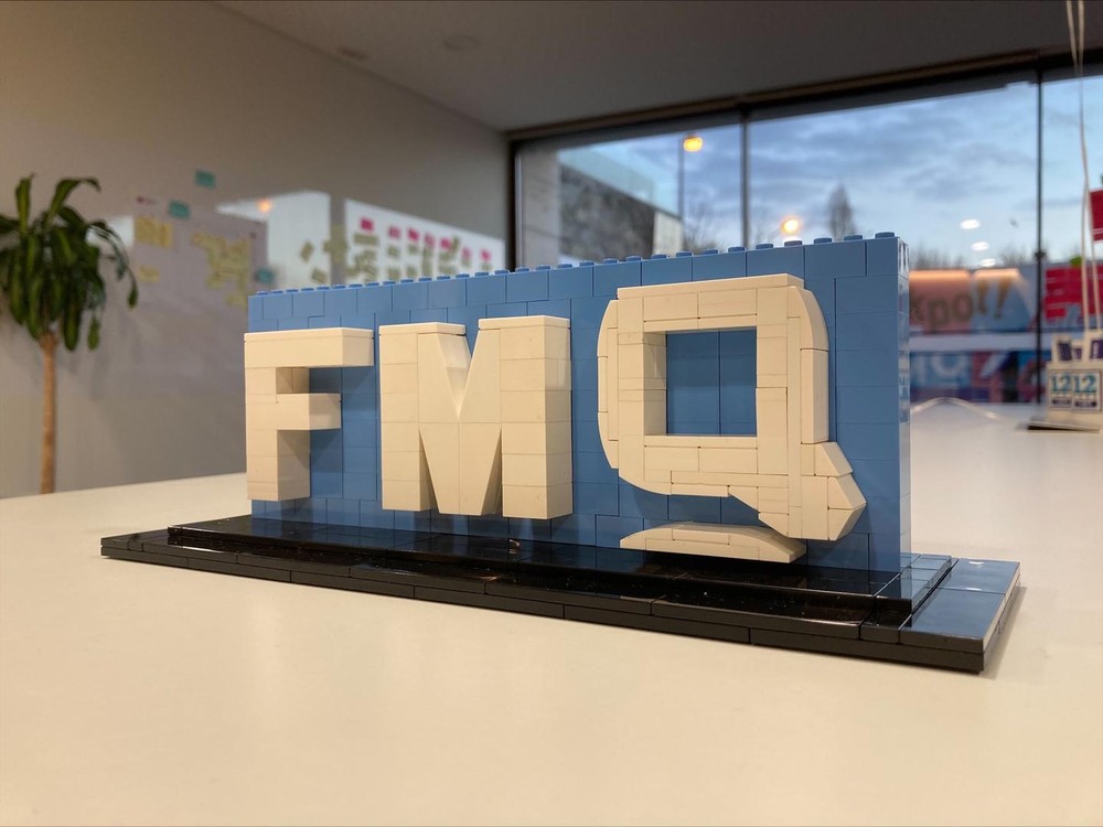 LEGO MOC FMQ Logo by birdbrickbuilds | Rebrickable - Build with LEGO