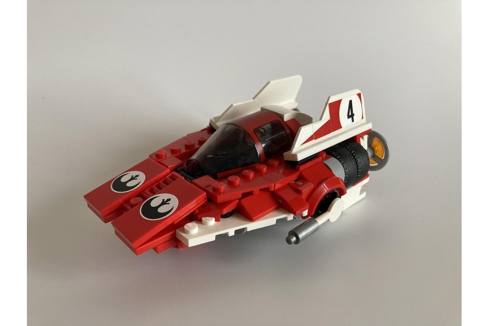 Lego Moc A Wing Starfighter Midi Scale By Thebrickshipyard
