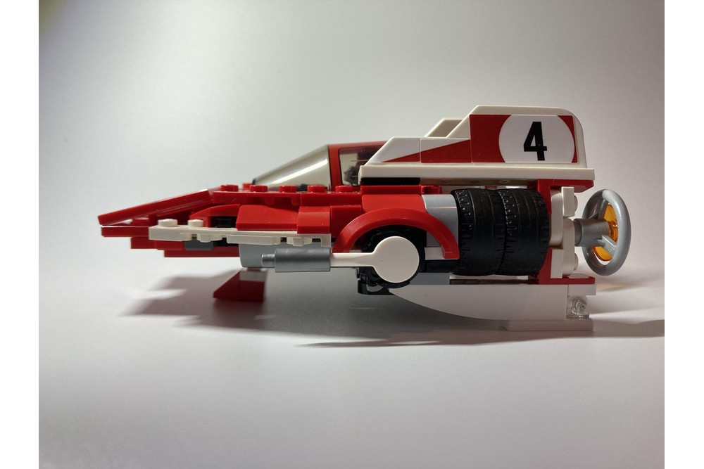 Lego Moc A Wing Starfighter Midi Scale By Thebrickshipyard