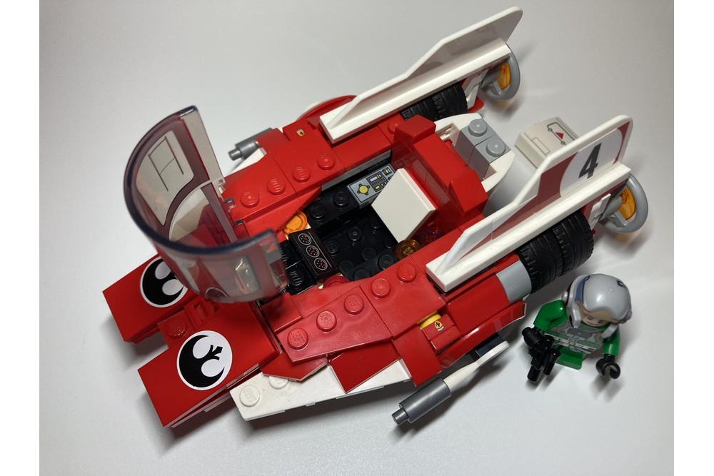 Lego Moc A Wing Starfighter Midi Scale By Thebrickshipyard