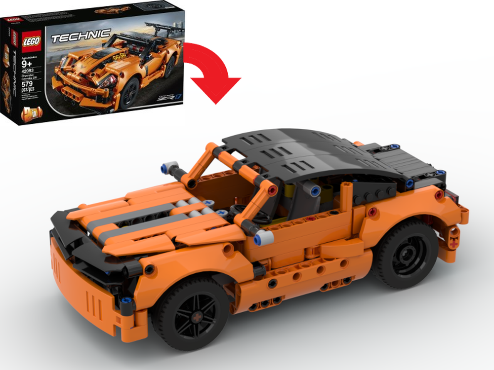LEGO MOC Muscle car by LegoTruckStop | Rebrickable - Build with LEGO