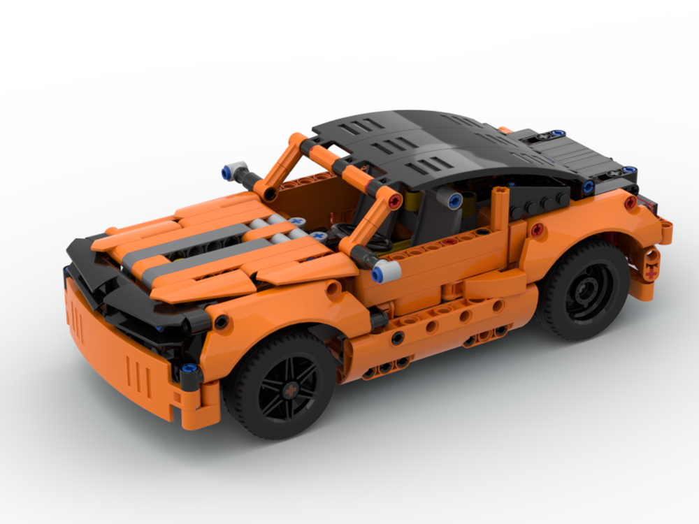 LEGO MOC Muscle car by LegoTruckStop | Rebrickable - Build with LEGO