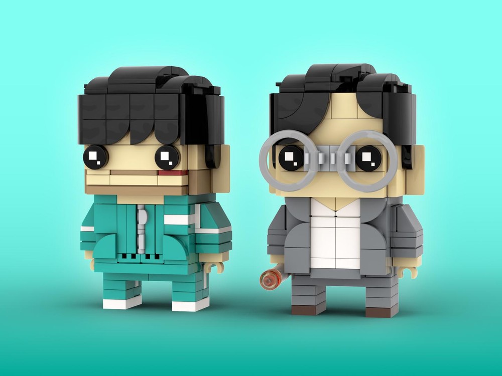 Lego Moc Sang Woo Brickheadz Lego Moc Netflix Squid Game By Eugenio