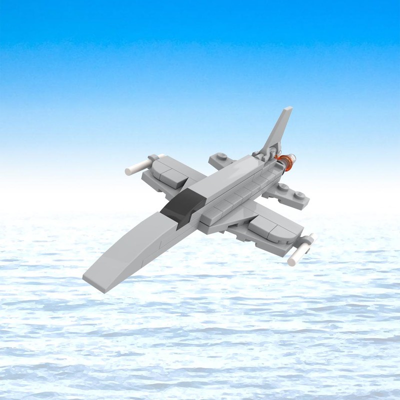 LEGO MOC F-5 Tiger (AF016) by LtOctoroc | Rebrickable - Build with LEGO