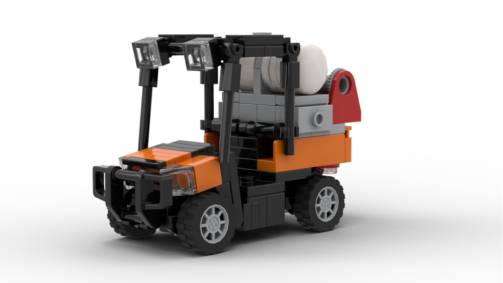 Lego Moc Kubota Utv By Yellowlxf Rebrickable Build With Lego