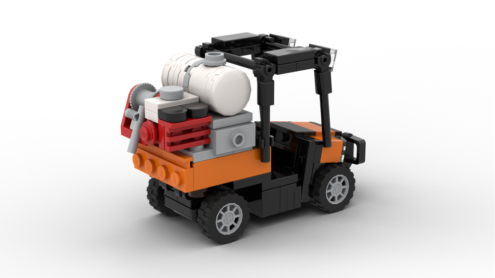 Lego Moc Kubota Utv By Yellowlxf Rebrickable Build With Lego