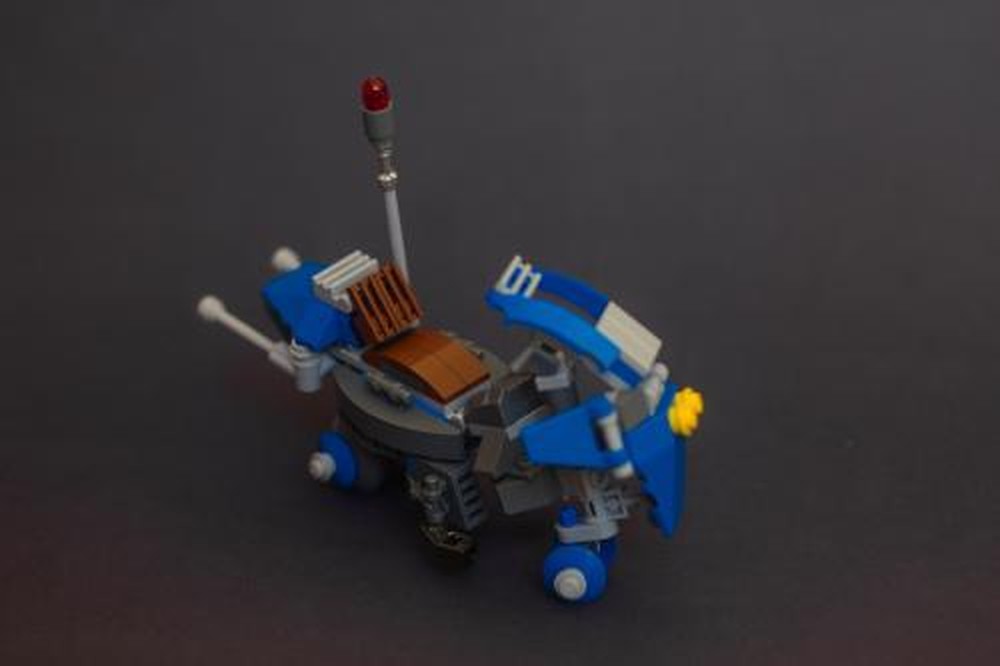 LEGO MOC Futuristic Police Motorcycle by darkbleywing | Rebrickable ...