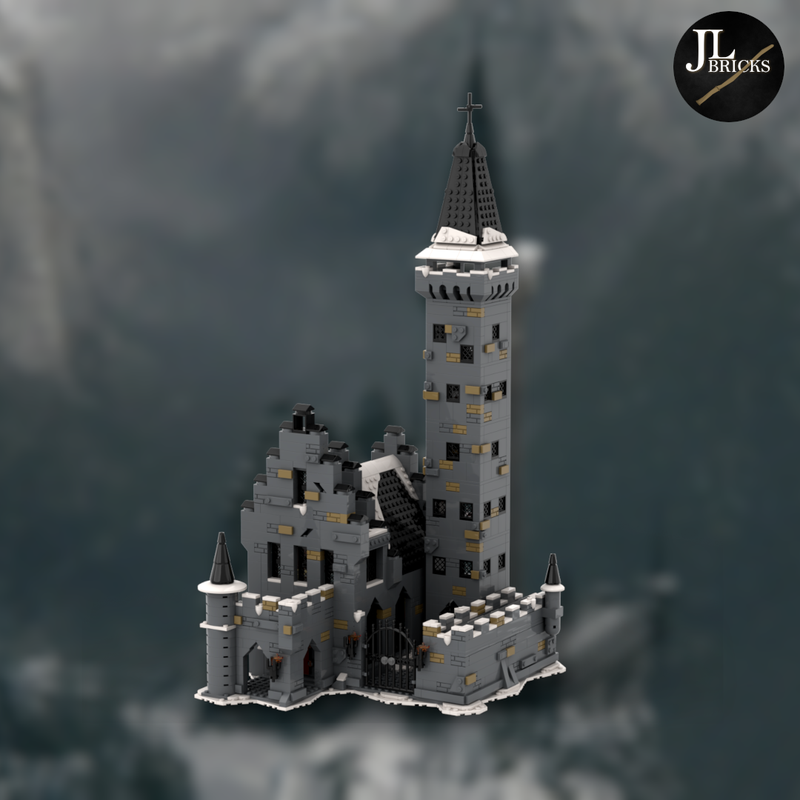 LEGO MOC Nurmengard Castle by JL.Bricks | Rebrickable - Build with LEGO