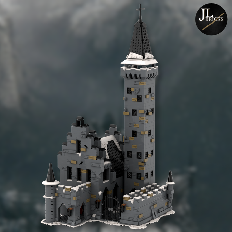 LEGO MOC Nurmengard Castle by JL.Bricks | Rebrickable - Build with LEGO