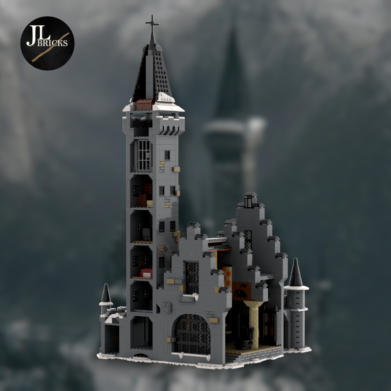 LEGO MOC Nurmengard Castle by JL.Bricks | Rebrickable - Build with LEGO