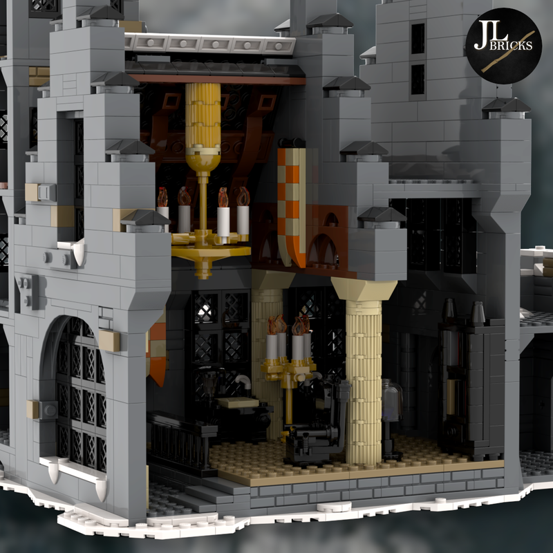 LEGO MOC Nurmengard Castle by JL.Bricks | Rebrickable - Build with LEGO