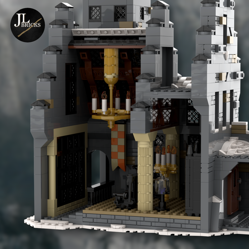 LEGO MOC Nurmengard Castle by JL.Bricks | Rebrickable - Build with LEGO